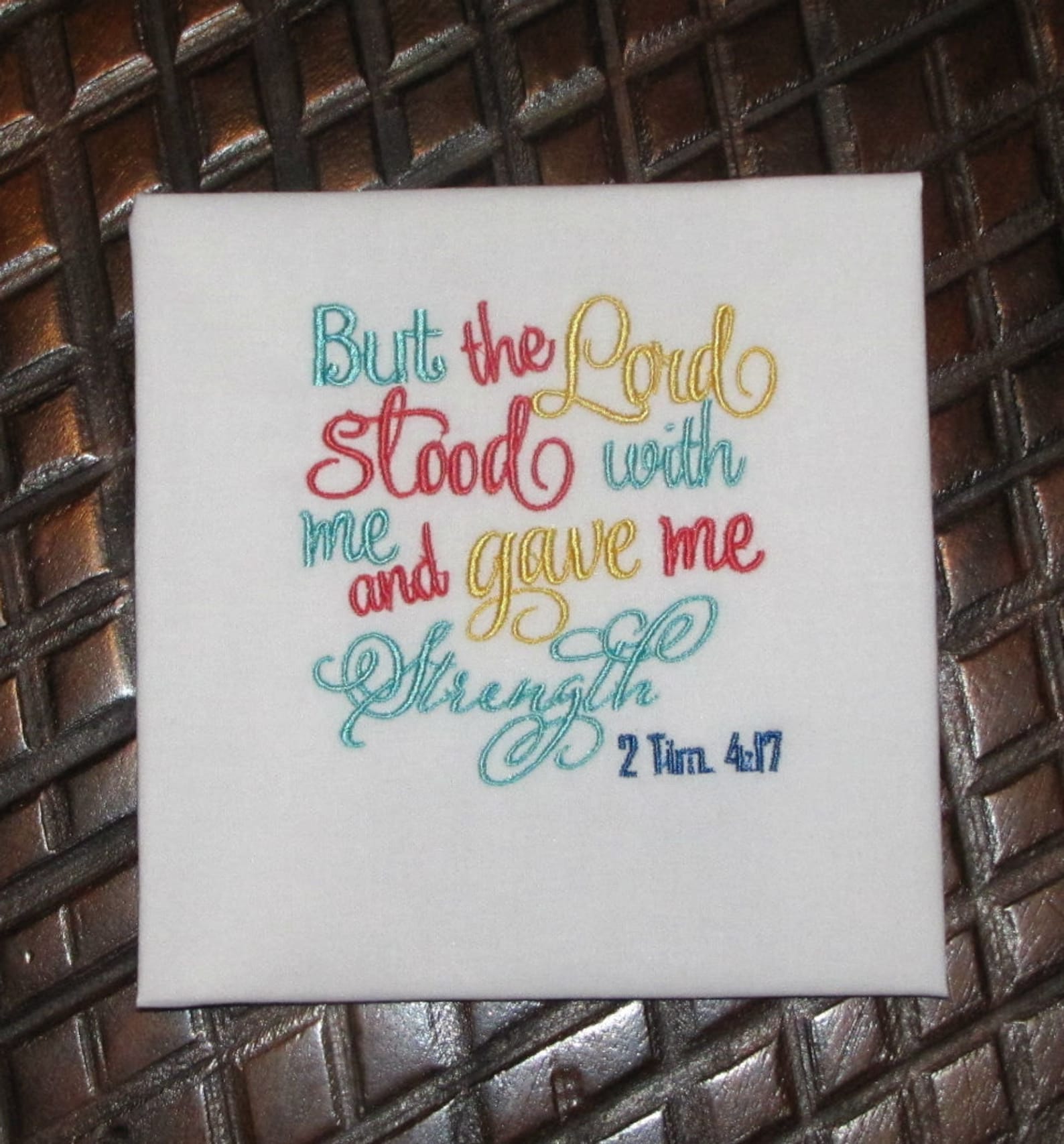 Bible Verse Machine Embroidery Design Christian Embroidery | Etsy