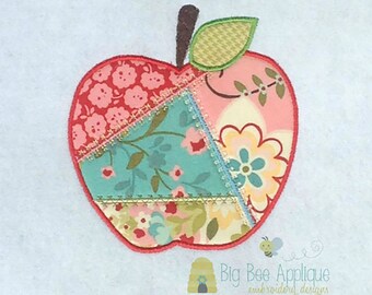 Patchwork Apple - Etsy