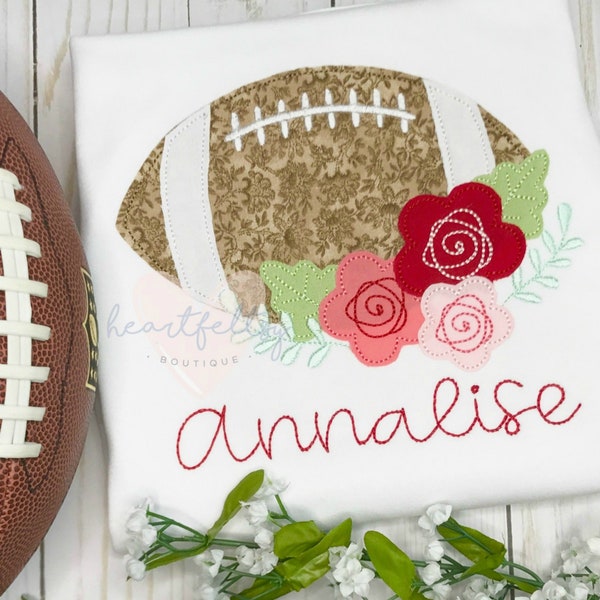 Football Applique - Etsy