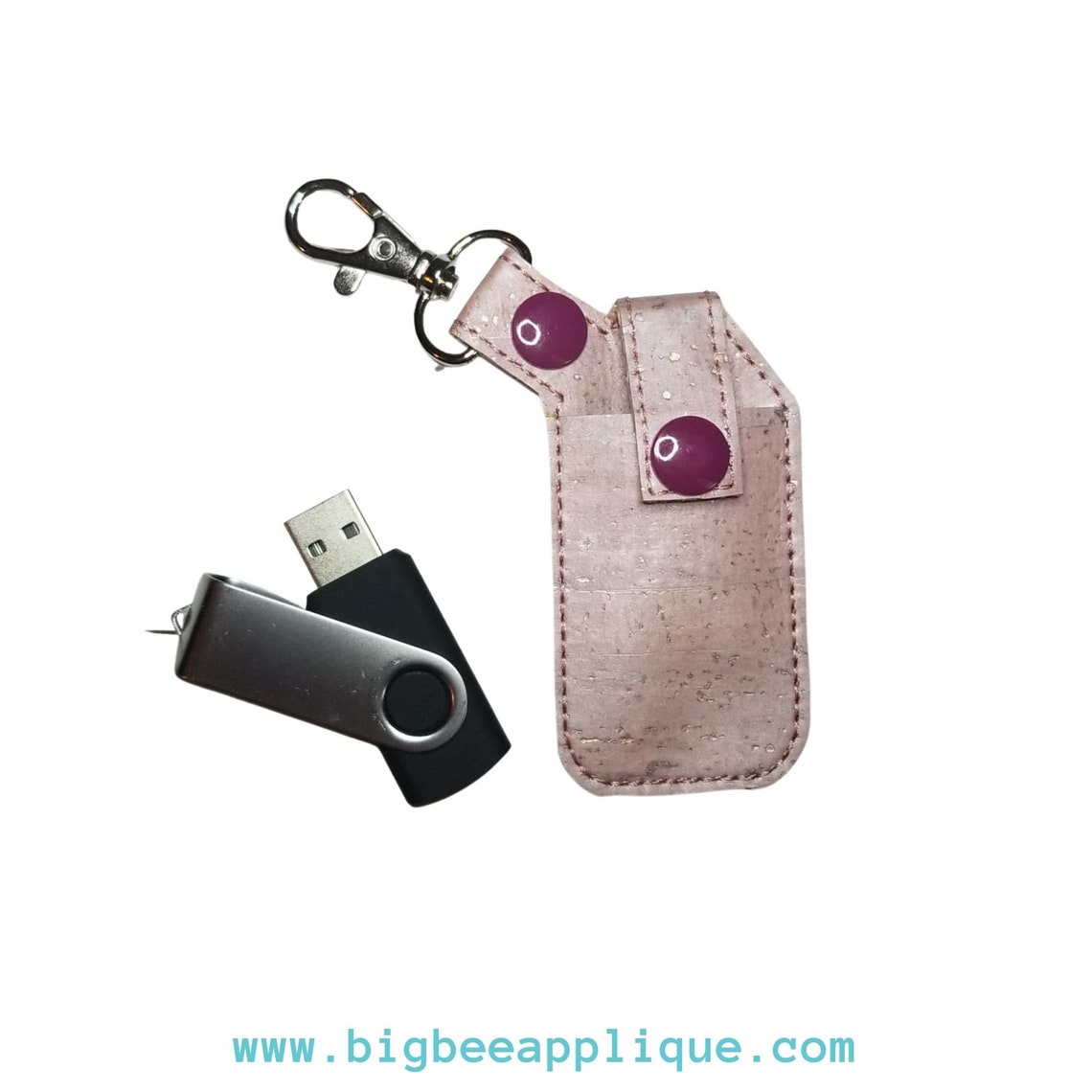 In the Hoop USB Holder Machine Embroidery Design, ITH Machine Applique ...