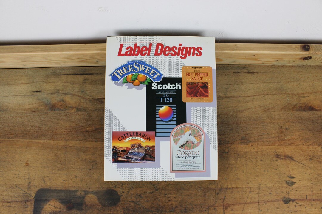 Label Designs – Steve Blount | Vintage Grafikdesign Buch 1990er | US ...