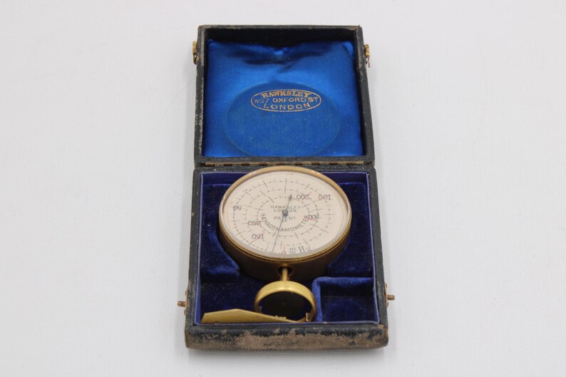 Antikes Hawksley Hand-dynamometer Mit Etui – Vintage Kraftmessgerät ...