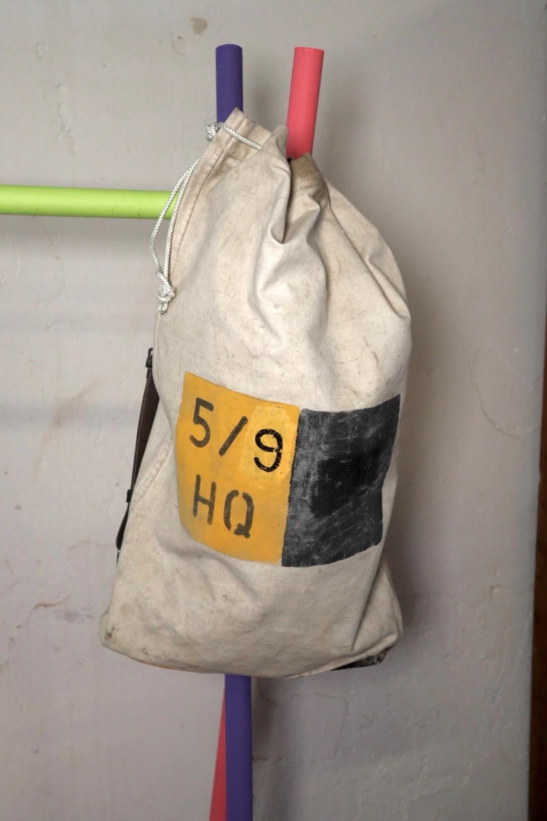 Rucksack Aus Seesack Upcycled Vintage Military Armee Post Tasche - Etsy