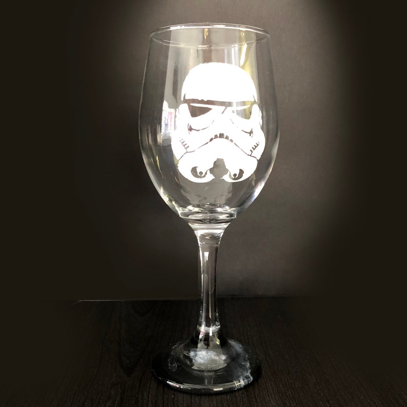 Star Wars Inspired Wine Glass Single - Etsy