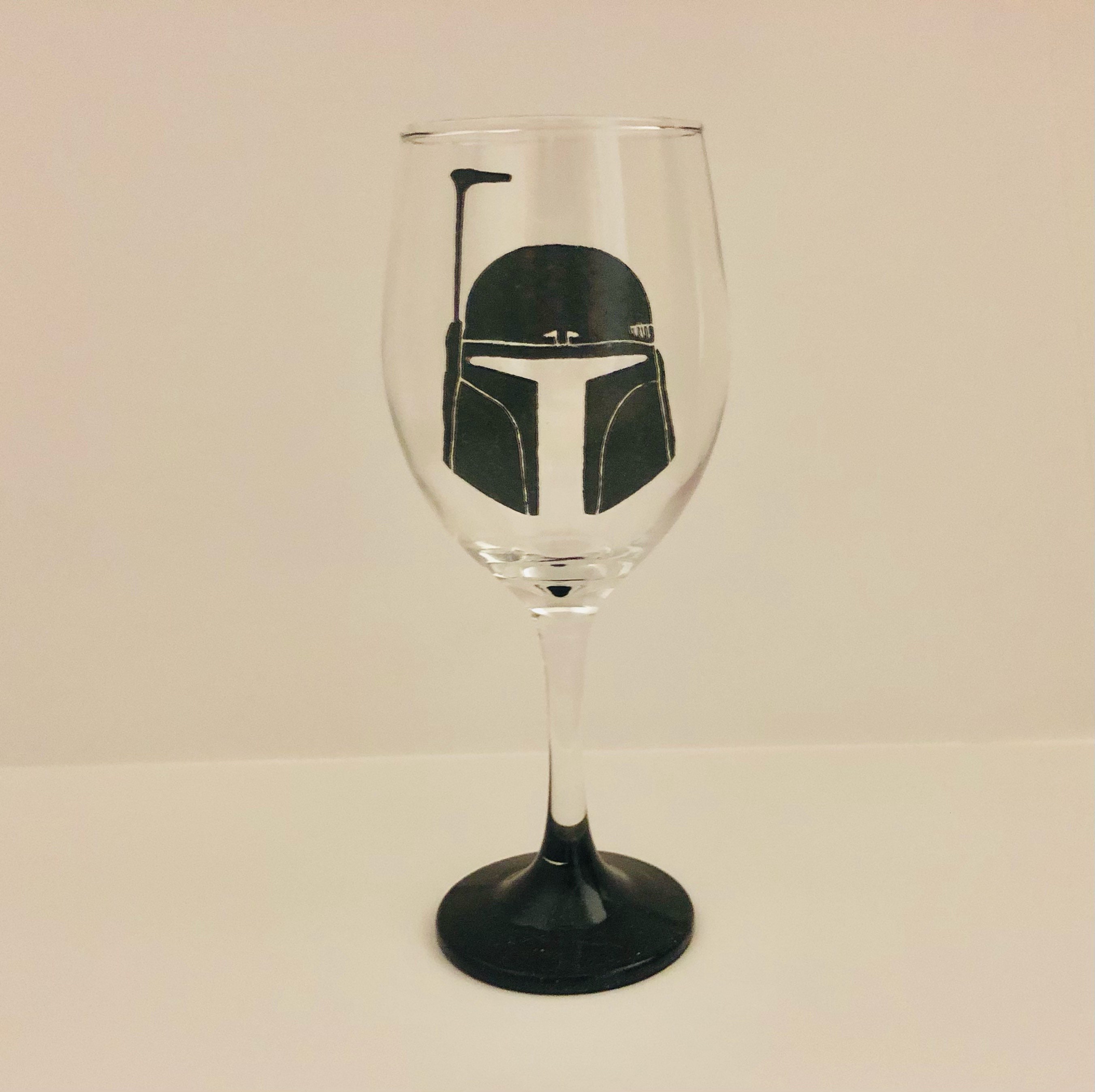 Star Wars Inspired Wine Glasses Wine Glasses Set of 6 - Etsy