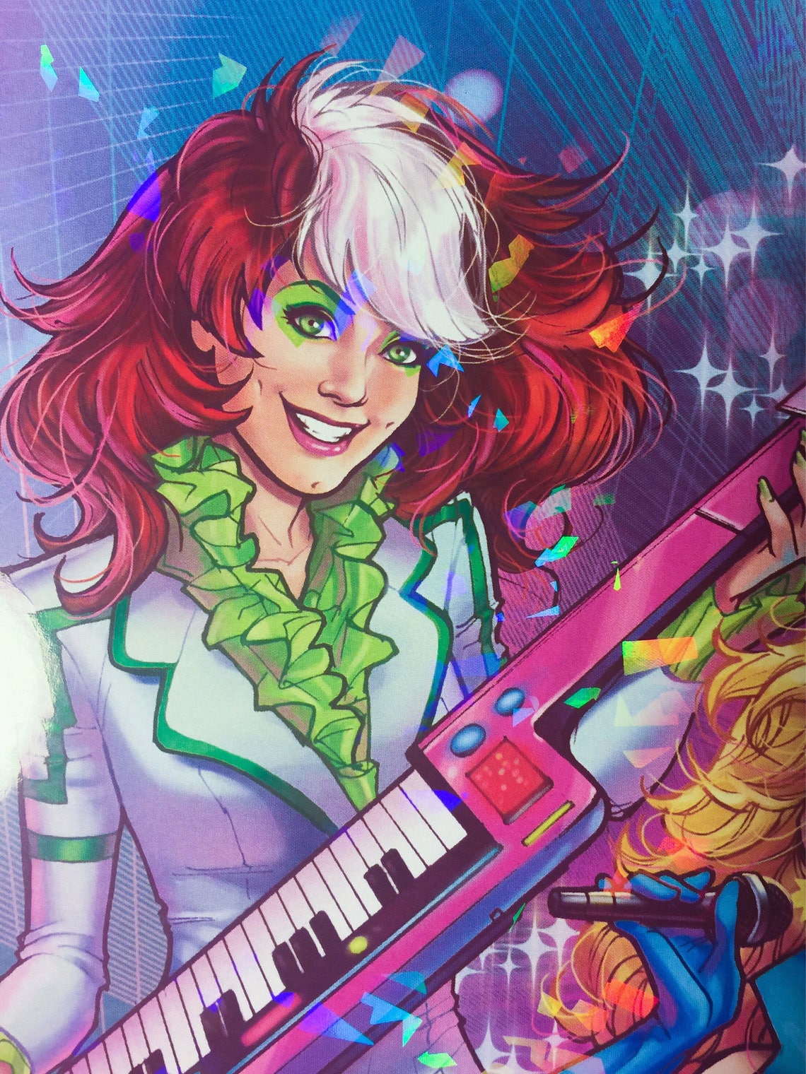 JAZ and the Hard-light Projections holographic Print - Etsy