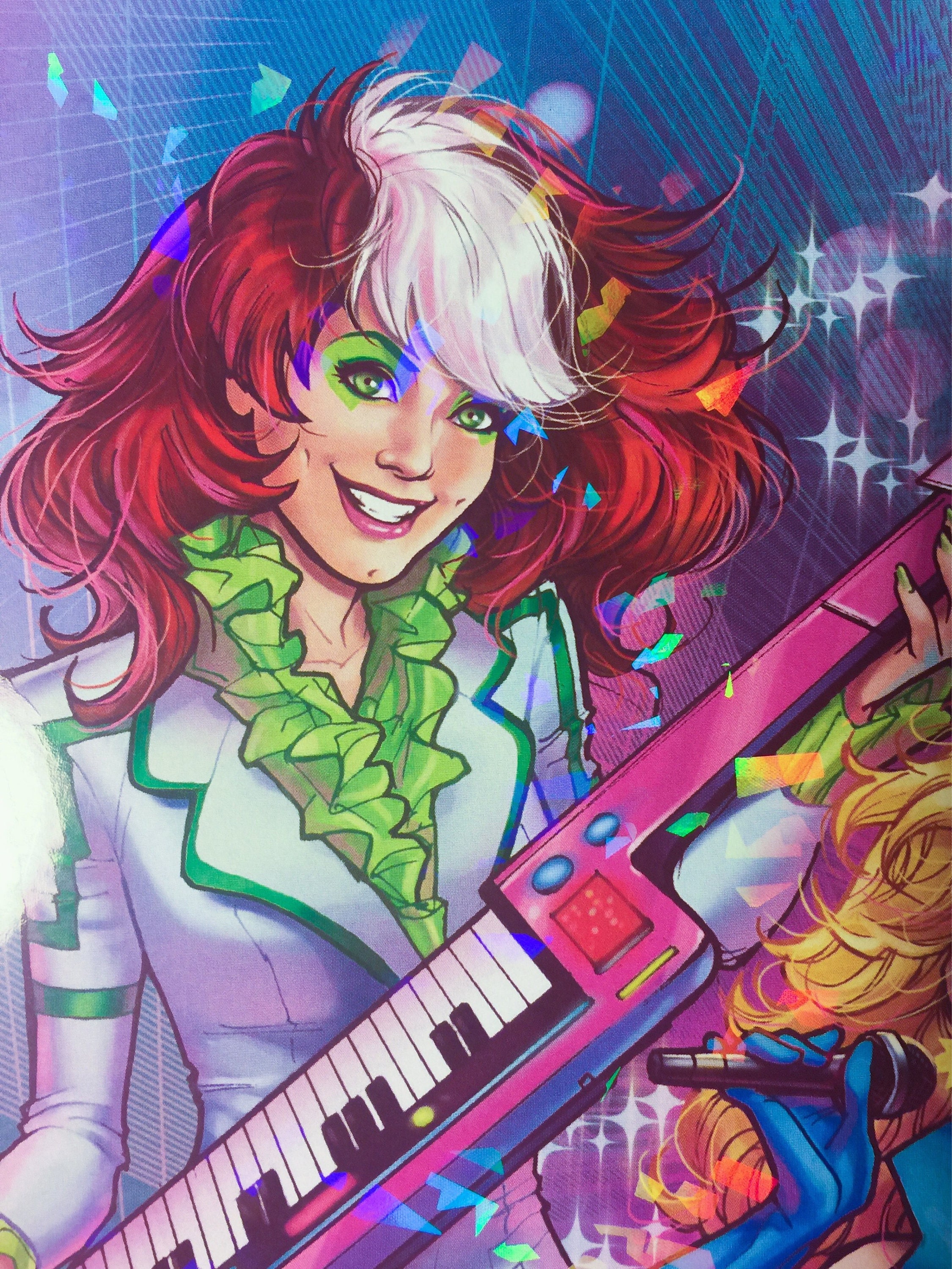 JAZ and the Hard-light Projections (holographic Print) - Etsy