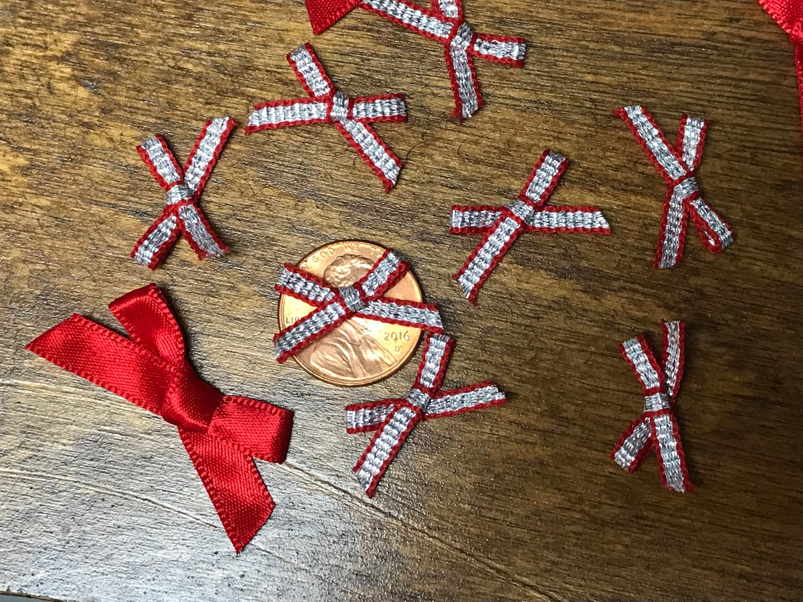 50/100 Teeny Tiny Bows Crafts Weddings Baby Showers Hair - Etsy