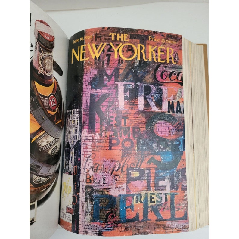 New Yorker June-aug 1966 Bound Volume #42 10 Issues Steig Cover Great ...