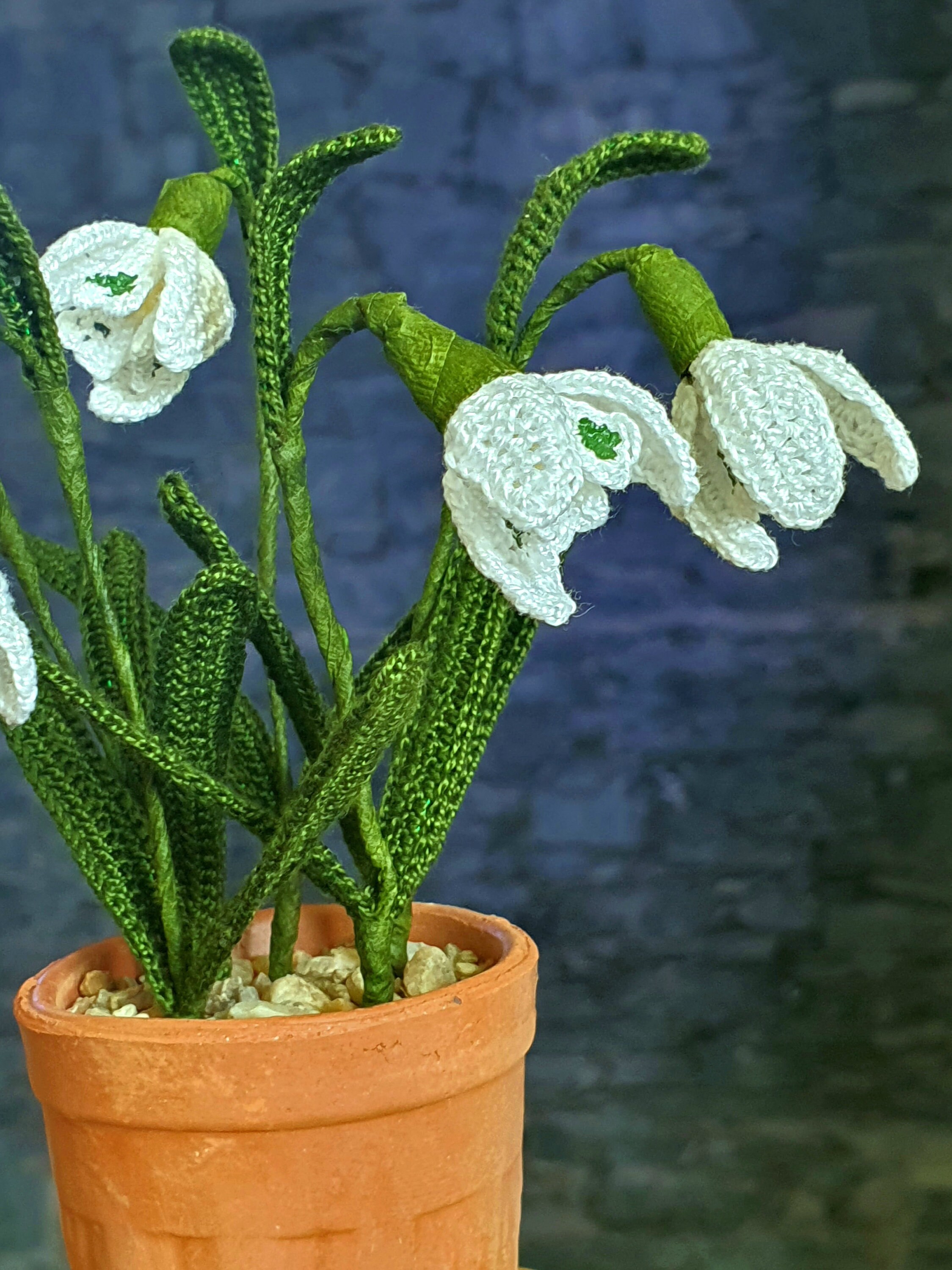 Crochet Snowdrop Flower Pattern: Realistic Floral DIY Wedding Bridal ...
