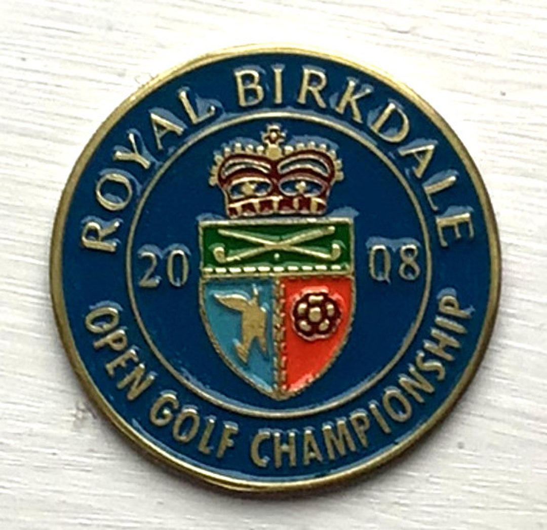Old Hand Painted Coin Golf Ball Marker for the 2008 Open Championship ...