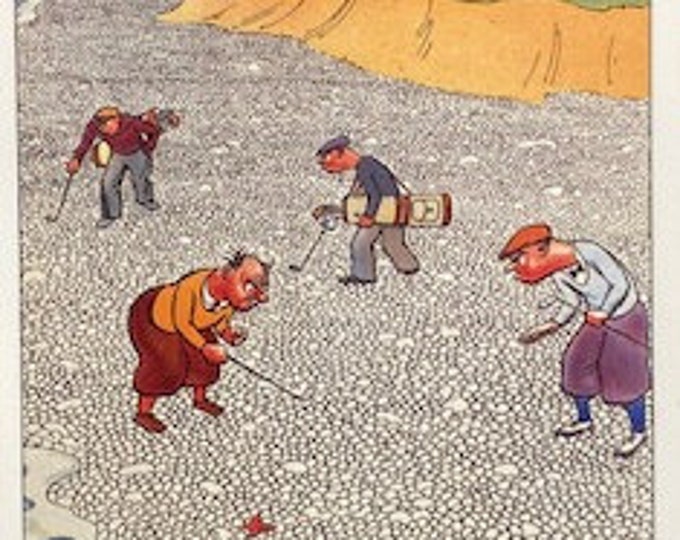 Golf Post Card - Hilarious Comic Fun. Ideal to Make in to a Golf ...