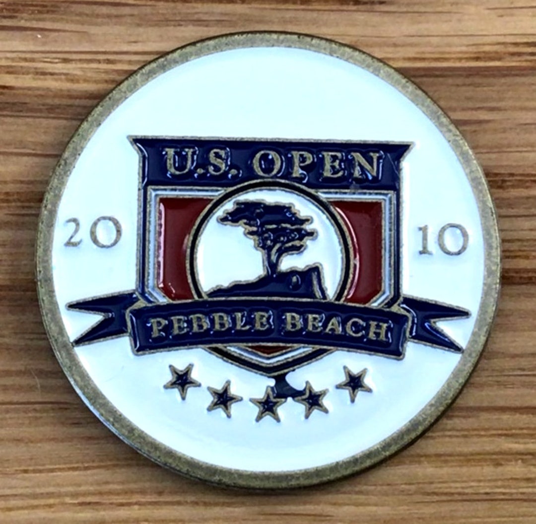 Old Hand Painted Golf Ball Marker for the 2010 US Open Golf ...