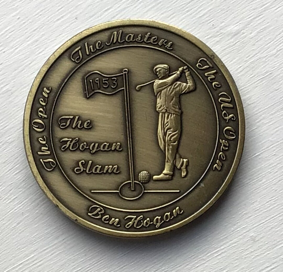 1953 Superb Golf Coin for Ben Hogan 's US Open, Open and Masters Golf ...