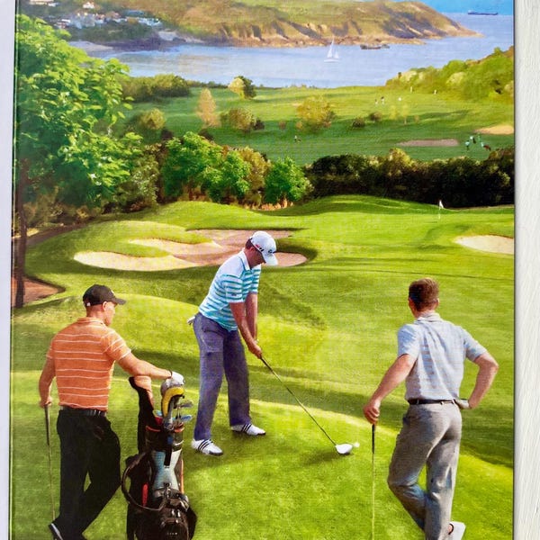 Golf Post Card Hilarious Comic Fun. Ideal to Make in to a Golf Birthday ...