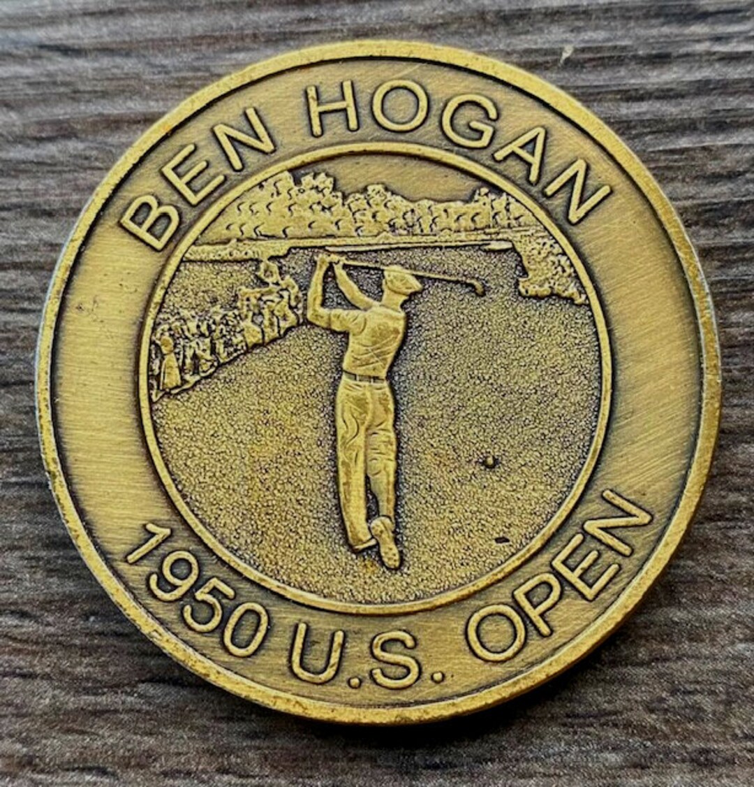 Golf Ball Marker Coin Vintage US Open 1950 Merion Golf Club. Rare Large ...