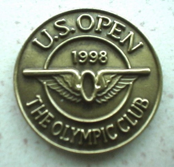 Rare bronze golf ball marker for the 1998 US Open Gol… - Gem