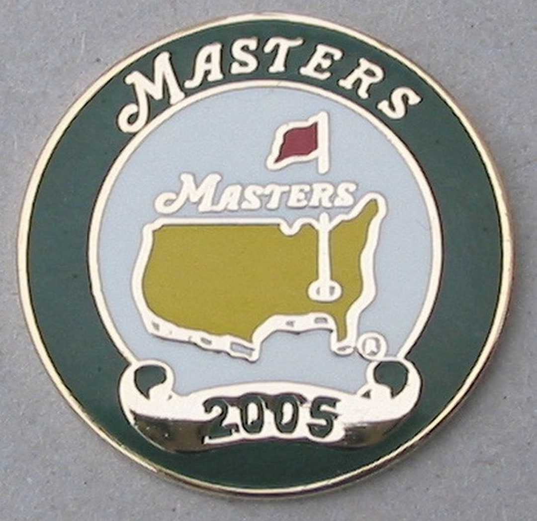 Old Original Enamelled Coin Golf Ball Marker for the 2005 Masters ...