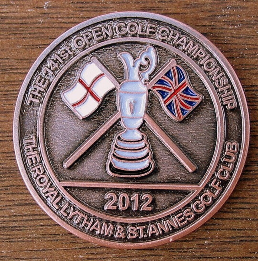 Superb Hand Painted & Embossed Coin Ball Marker at the 2012 Open ...