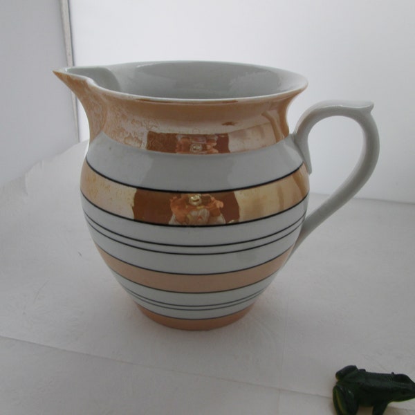 Luster Ware Pitcher - Etsy