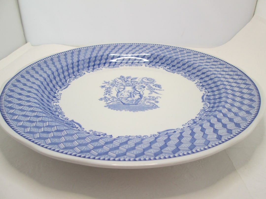 Vintage Spode Portland Vase Blue Room Collection Blue Dinner Plate English China Spode China ...