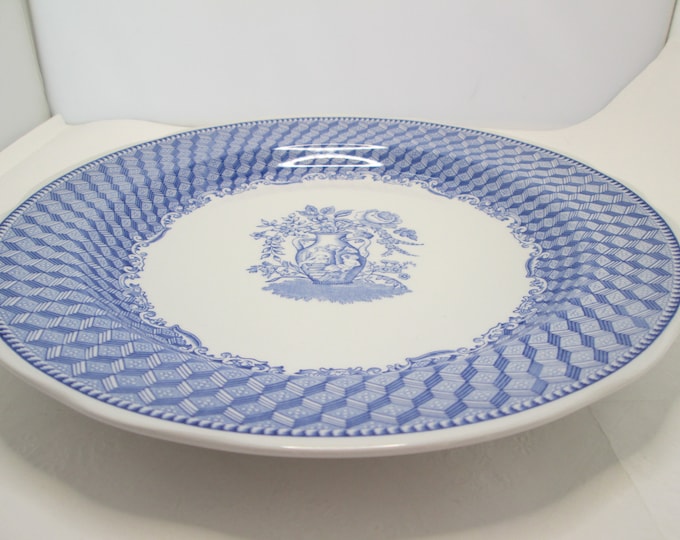 Vintage Spode Portland Vase Blue Room Collection Blue Dinner Plate ...