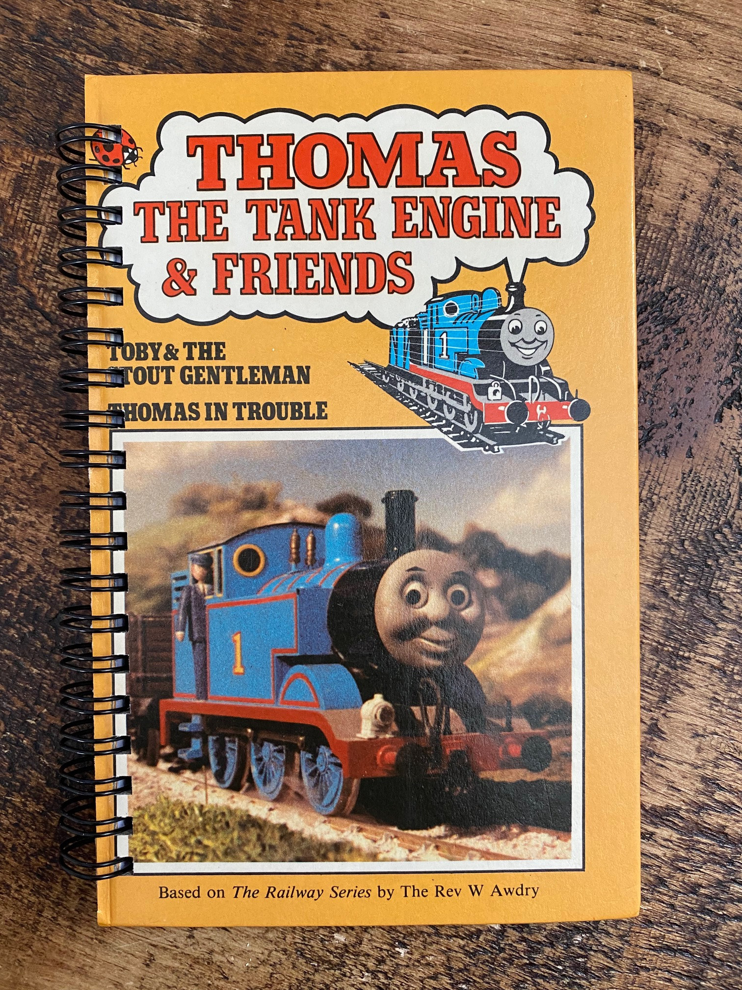 Thomas the Tank Engine Retro Altered/upcycled Notebooks - Etsy UK
