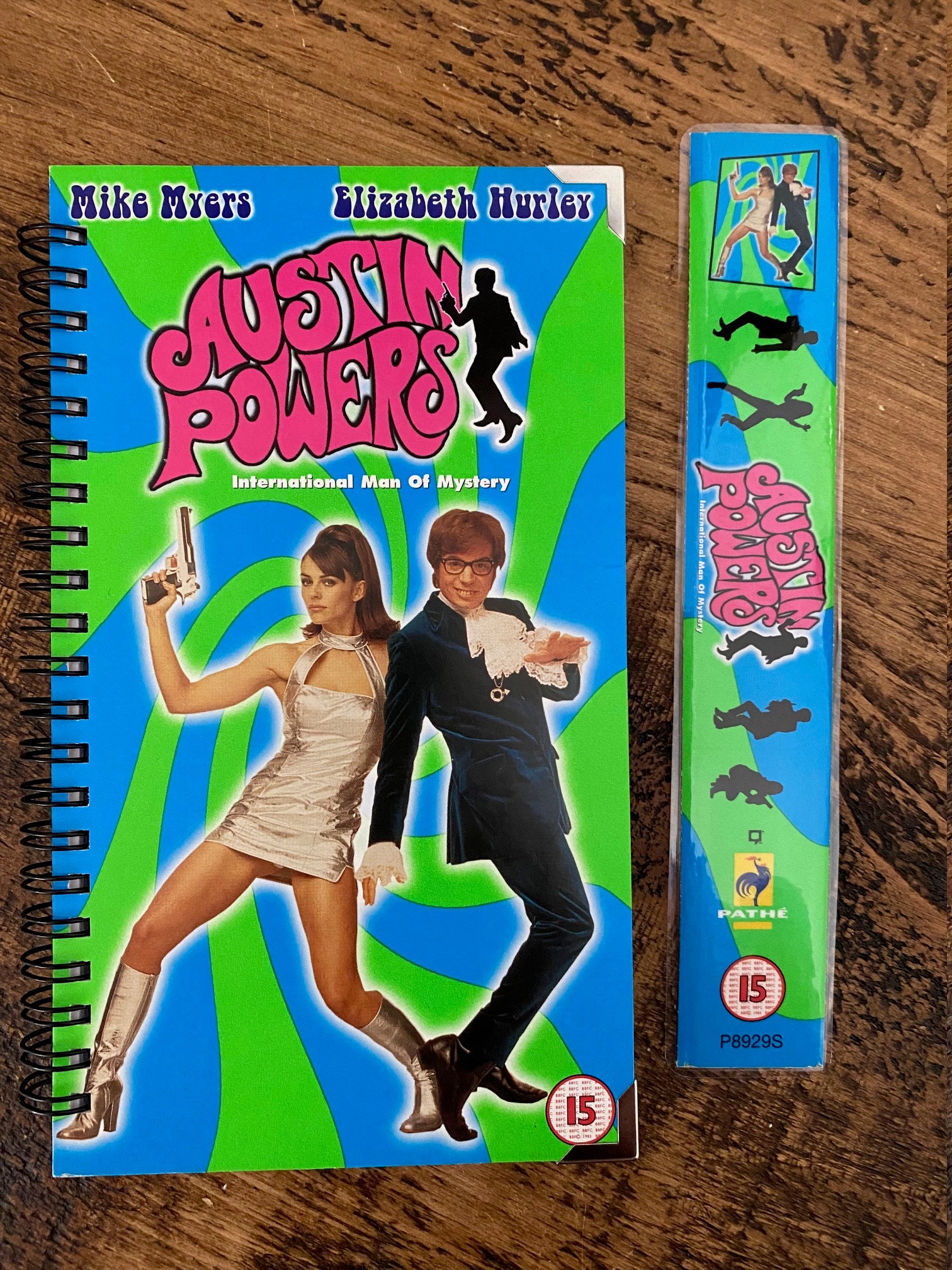 Retro Comedy Movie VHS Retro Altered/upcycled Notebooks - Etsy UK