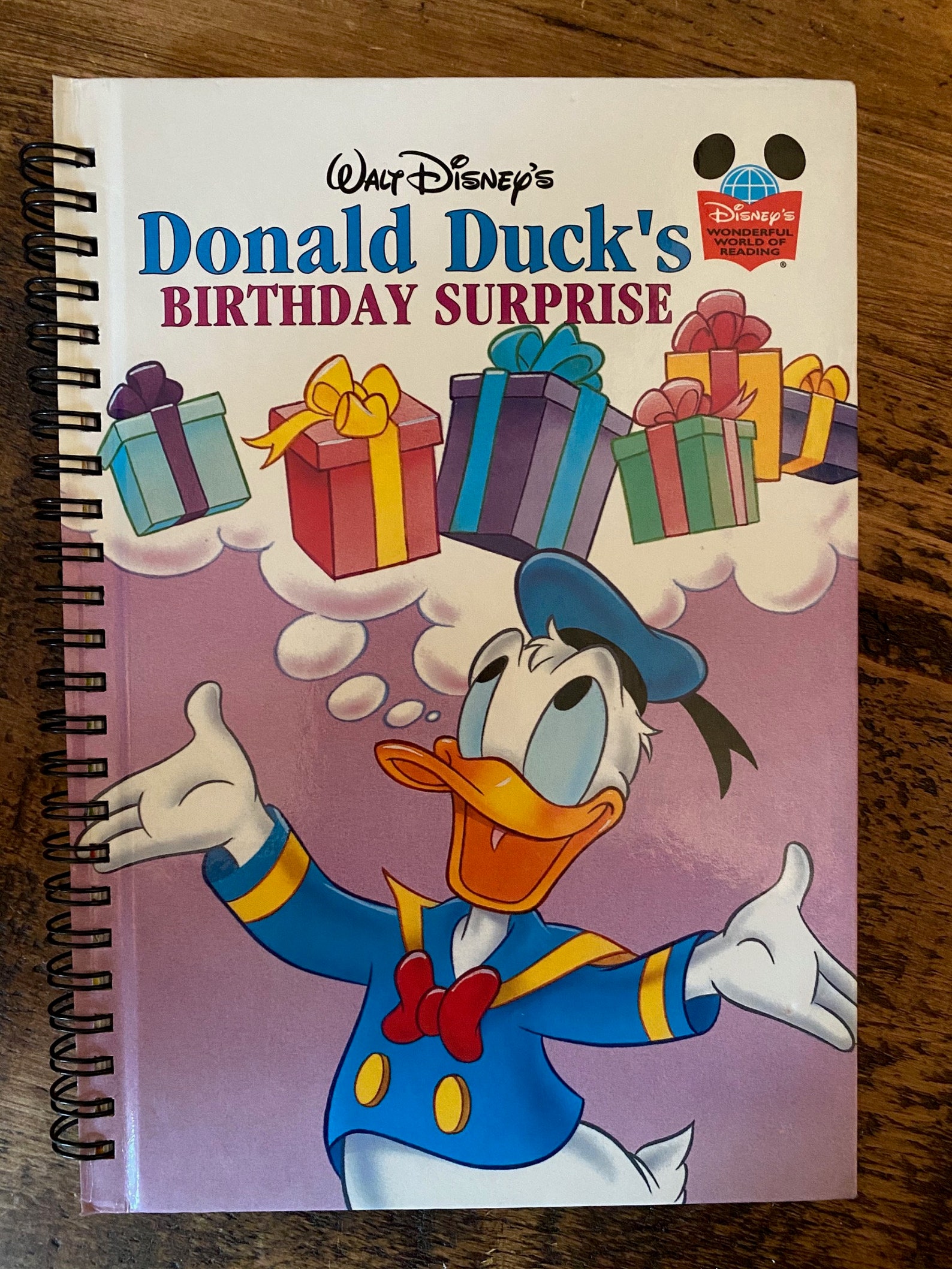Disney Donald Duck Retro Altered/upcycled Notebooks Gifts - Etsy UK