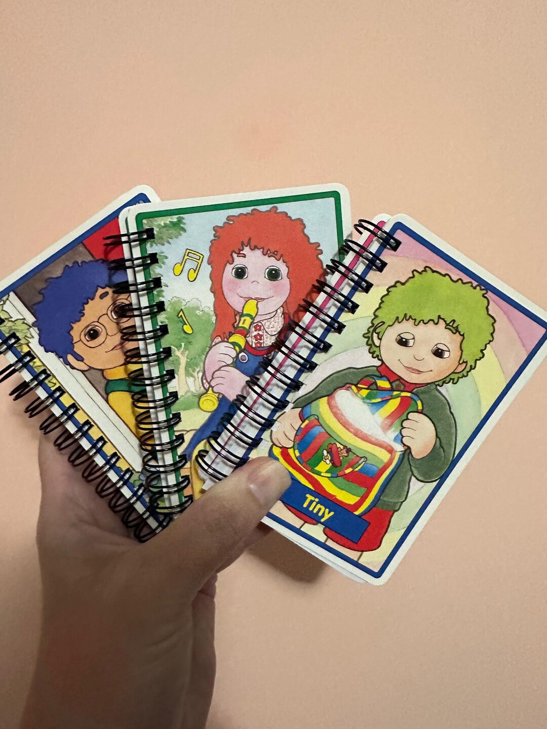 Tots TV Retro Altered/upcycled Pocket Notebooks | Gifts for Her ...