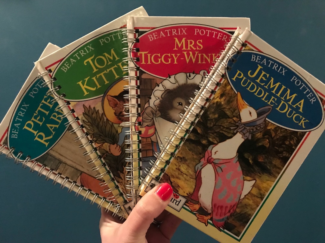 Beatrix Potter Retro Altered/upcycled Ladybird Notebooks | Gifts for ...