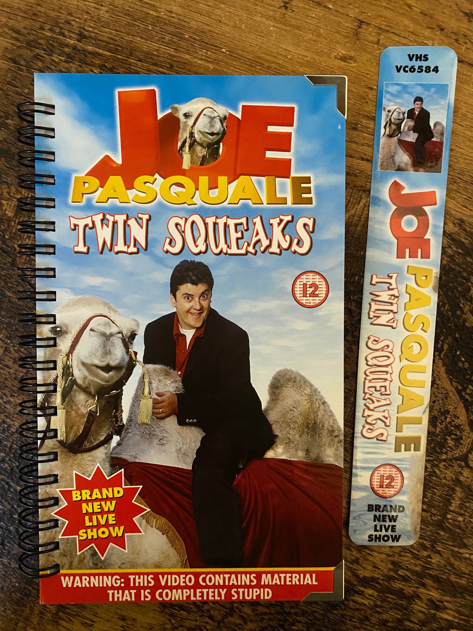 Retro TV Comedy VHS Retro Altered/upcycled Notebooks Gifts - Etsy UK