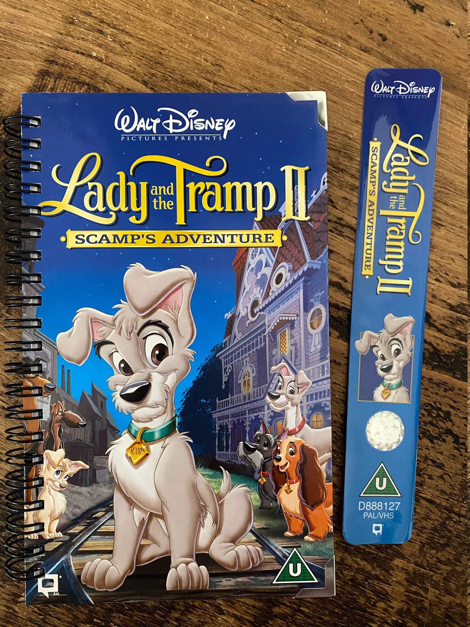 Disney Sequels VHS Retro Altered/upcycled Notebooks Gifts - Etsy UK