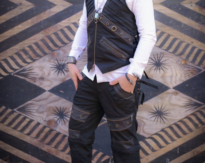 Steampunk Costume Edwardian Steam Punk Mens Suit Two Piece - Etsy