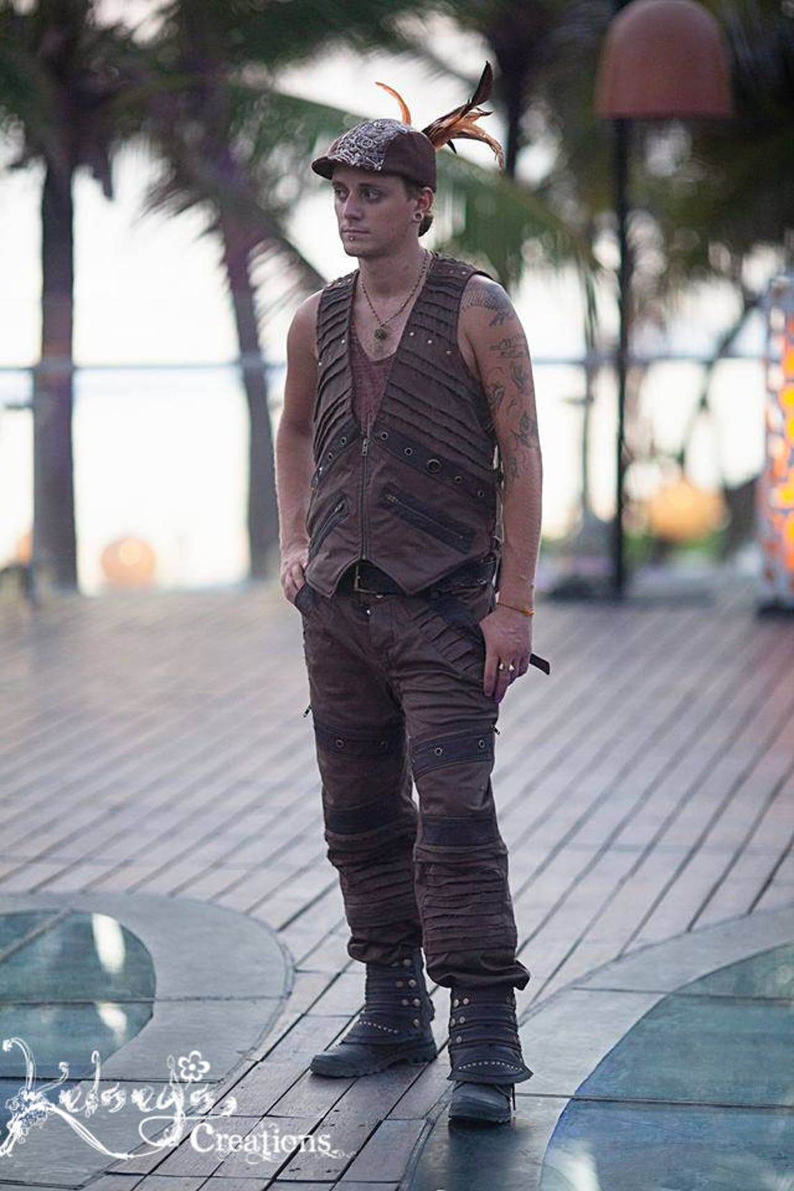 Steampunk Hose für Konzert Festival Kleidung für ihn cool - Etsy.de