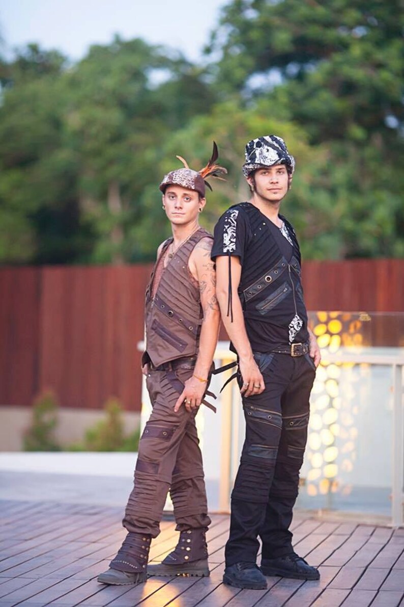 Steampunk Hose für Konzert Festival Kleidung für ihn cool | Etsy