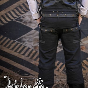 Steampunk Hose für Konzert Festival Kleidung für Ihn Coole Hipster Hose ...