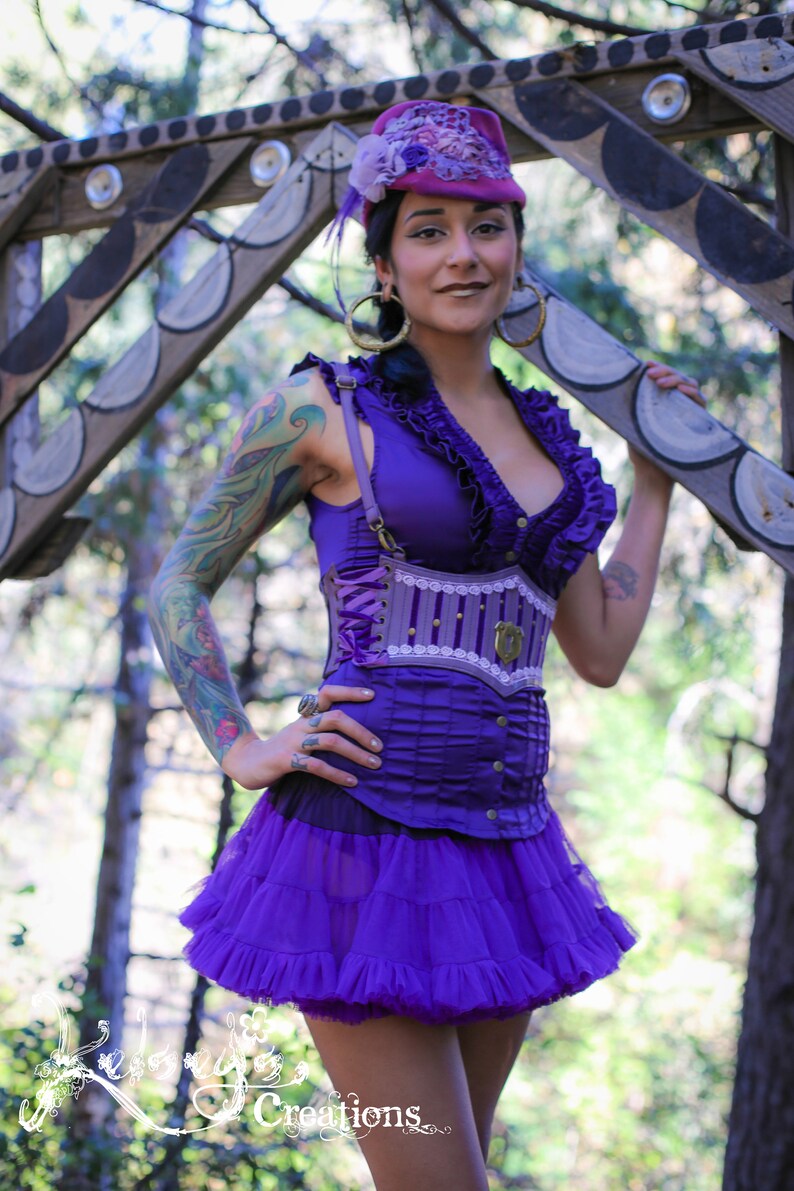 Womens Top Steampunk Blouse Ruffle Collar One Size Fits - Etsy