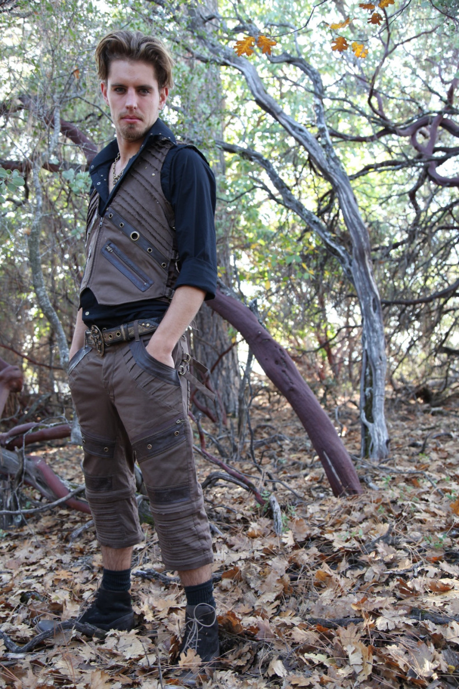 Steampunk Hose für Konzert Festival Kleidung für ihn cool | Etsy