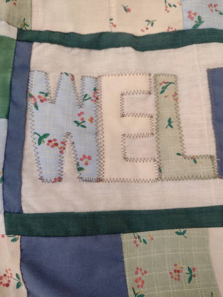 Handmade Quilted Welcome Sign. Welcome Sign. Cottage Style. Shabby Chic ...