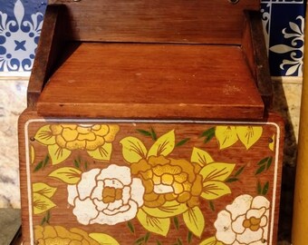 Vintage Recipe Box - Etsy