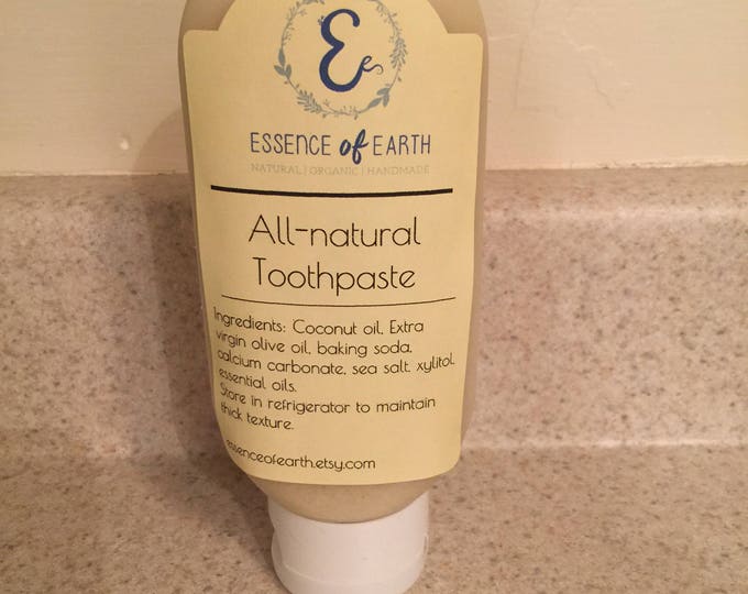 Organic Homemade Toothpaste - 100% Natural. New and Improved Recipe! - Etsy