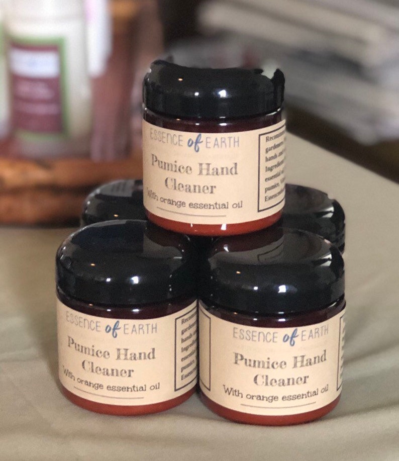 Pumice hand cleaner for mechanics and gardeners | Etsy