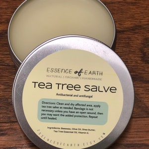 Tea Tree Salve | All-natural Salve | Organic All-purpose Salve. - Etsy