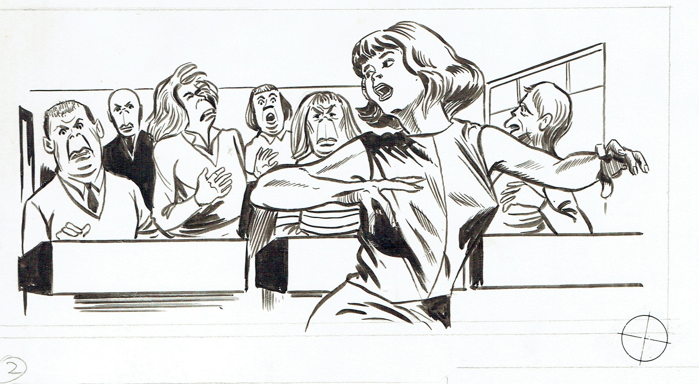 Superman Original Artwork 1967 Pen and Ink on Art Board With Annual. - Etsy