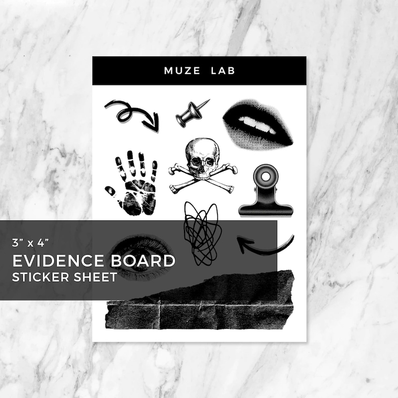 Evidence Board - Etsy