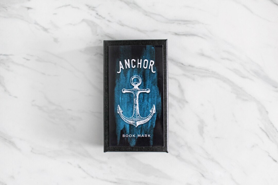 Anchor Bookmark - Etsy