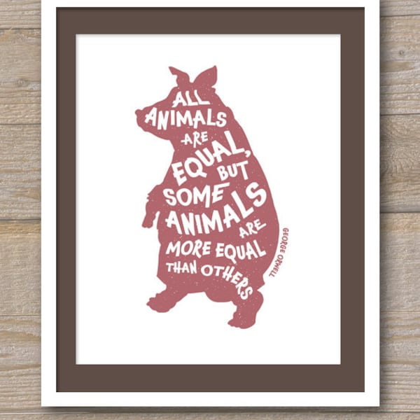 George Orwell Animal Farm Posters - Etsy