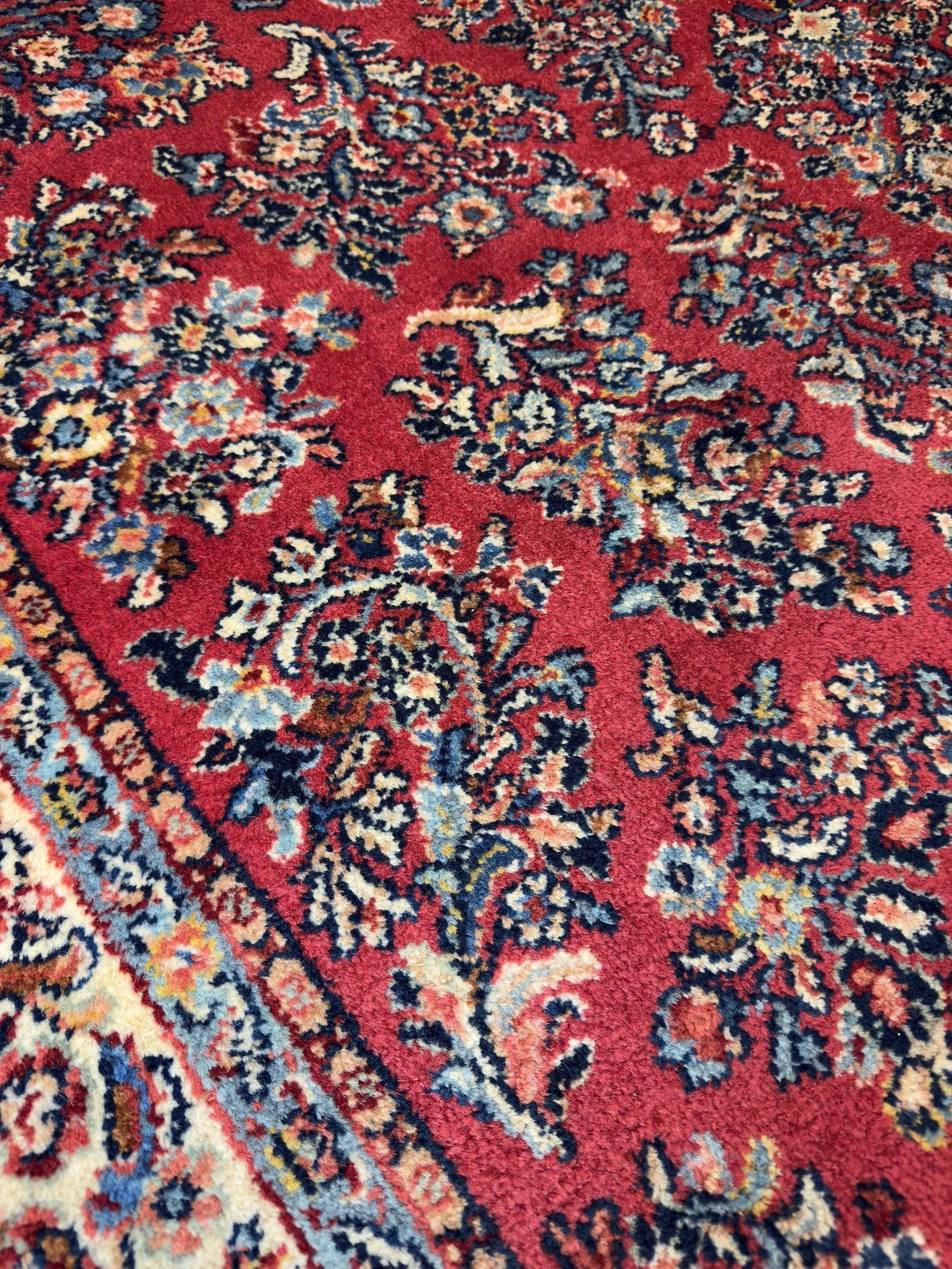 Original Collection Karastan Red Rug – 5.5x9 | Persian-inspired Wool ...