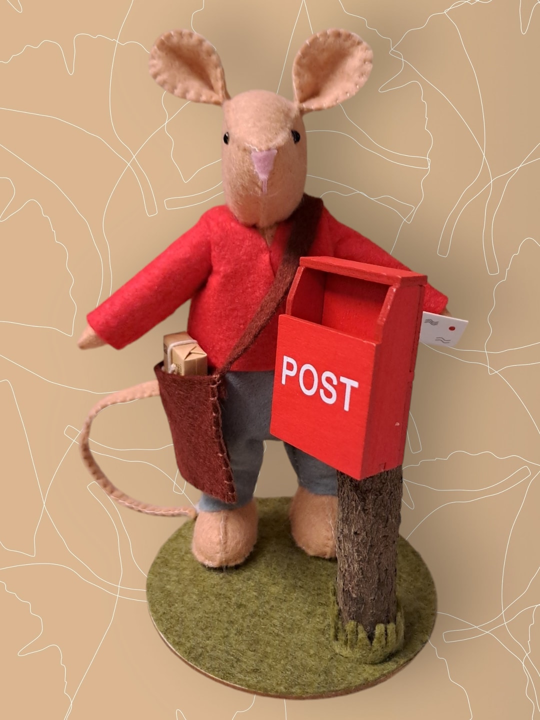 Meet Pip the Mouse Postman: Delivering Whimsy to Your Home Handsewn ...